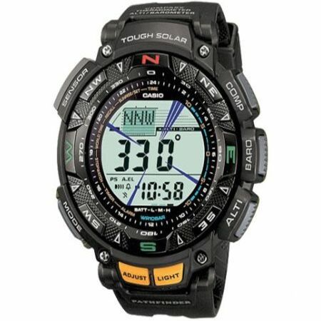 Casio Protrek Solar Powered Digital Watch - Triple Sensor Dual Layer ...