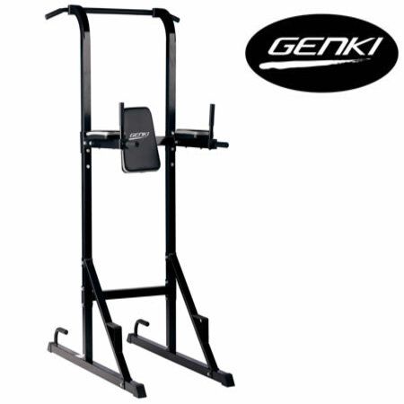 Genki VKR, Dip and Chin up Power Tower Exercise Fitness Gym Station ...