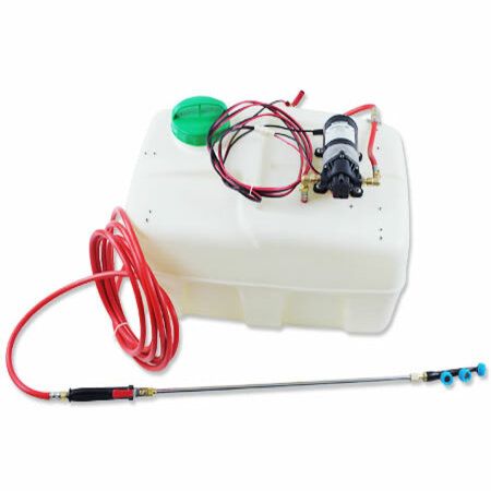 50L High Pressure Garden Sprayer Tank - 5L Flow 1.2GPM 60 PSI & 6m Hose