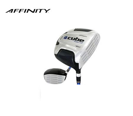 Affinity Golf Club - Square Driver Cube 10.5 Degree 460cc Aldila New