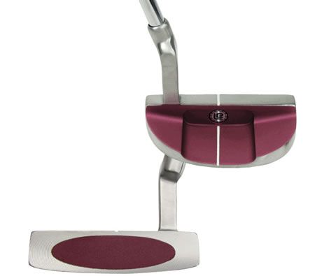 Square Putter -Two Light & Easy Ladies Mallet Pink 33"