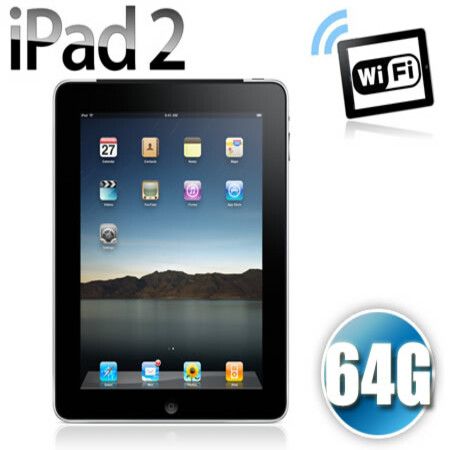 Apple iPad 2 64GB Wi-Fi - Black