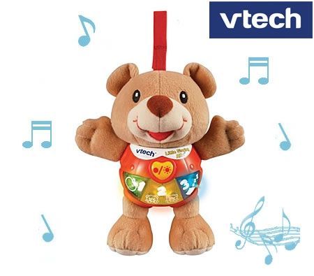 VTech Little Singing Alfie Teddy Bear with Music and Lights