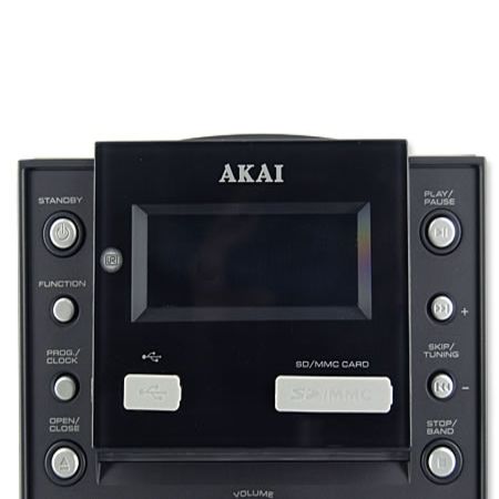 Akai Micro HiFi CD / MP3 Music System with iPod Dock / Alarm Clock with ...