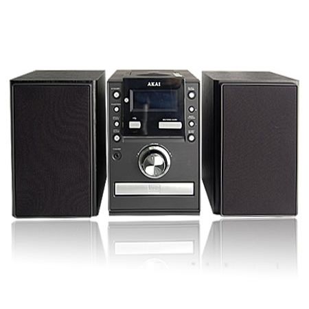 Akai Micro HiFi CD / MP3 Music System with iPod Dock / Alarm Clock with ...