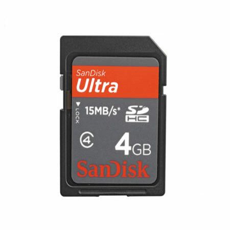 FREE SHIPPING! SanDisk 4GB Ultra SDHC Secure Digital SD Card 4G 4 GB ...