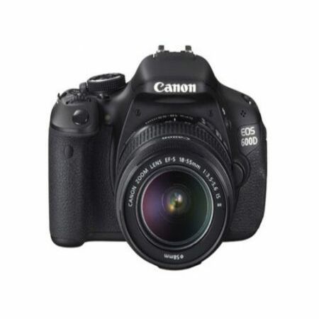 Canon EOS 600D Twin kit with 18-55 IS II and 55-250mm IS Lens Digital ...