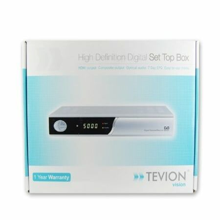 Tevion Vision High Definition DVB-T Television Receiver Digital Set Top ...