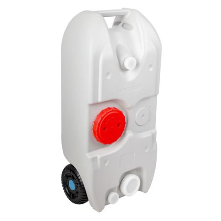 40L Portable Wheel Water Tank - Grey | Crazy Sales
