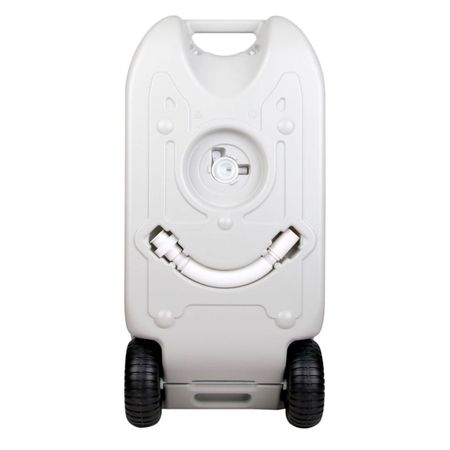 40L Portable Wheel Water Tank - Grey | Crazy Sales