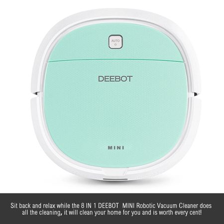 MINI 8 IN 1 Smart Motion DEEBOT Robot Vacuum Cleaner | Crazy Sales