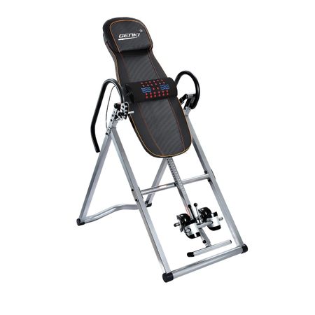 Genki Adjustable Inversion Table Gravity Back Inverter with Massage ...