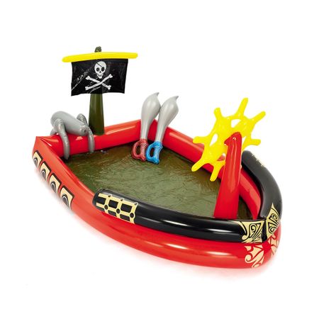 Pirate Ship Pool Inflatable Kiddie Pool Play Centre | Crazy Sales