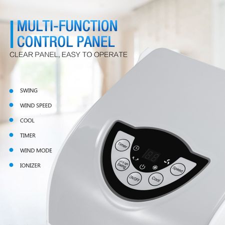 Maxkon Multi-functional 6L Evaporative Air Cooler Remote Cooling Fan ...