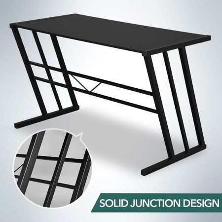 Z Shaped Leg Computer Desk Home Office Gaming Desk Study Writing Work ...