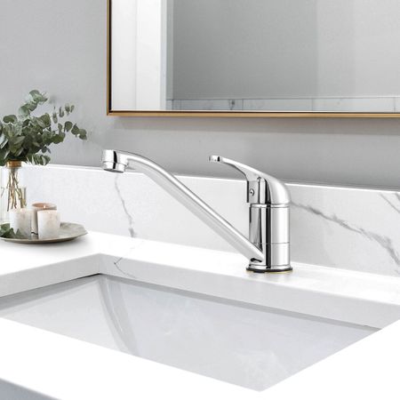 WELS Kitchen Tap Mixer Sink Faucet Mixer Tap Laundry Basin Tap with 360 ...