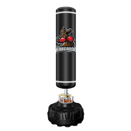 Genki 185cm Hydraulic Free Standing Punching Boxing Kicking Bag Stand ...