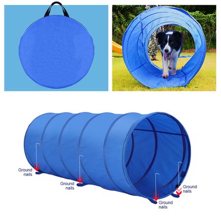 Pawise Dog Agility Equipment Set 28 PCS Pet Obstacle Training Course ...