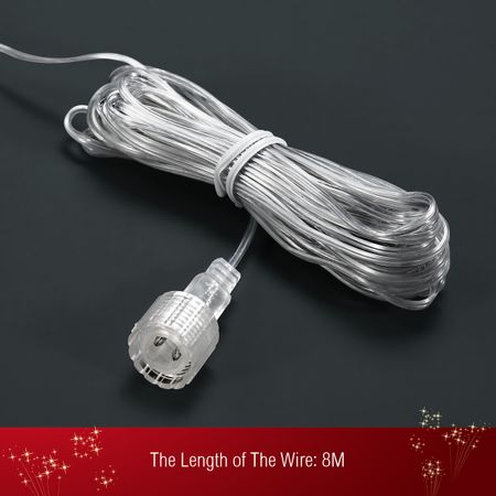 180cm Christmas Tree Decoration LED Strip Light Home Display Xmas ...