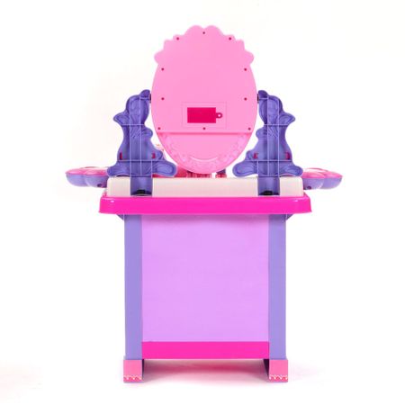 Girl's Make Up Vanity Table Play Set with Music and Light | Crazy Sales