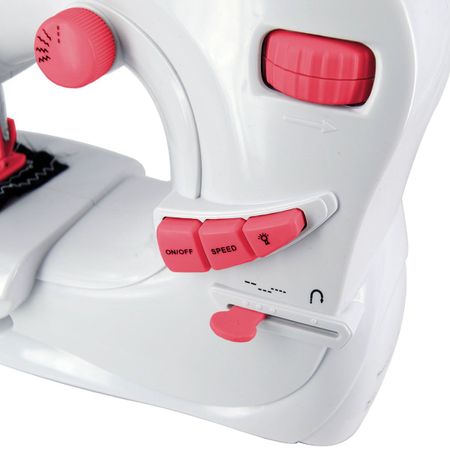 Multi-Function Portable Mini Sewing Machine with Built-in Light and 64 ...