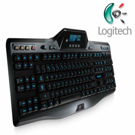 Logitech G510 Gaming Keyboard - High-Visibility LCD, Integrated USB ...