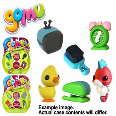 Gomu Eraserland 6 Pack Collectible Erasers - Includes 2 Secret Erasers