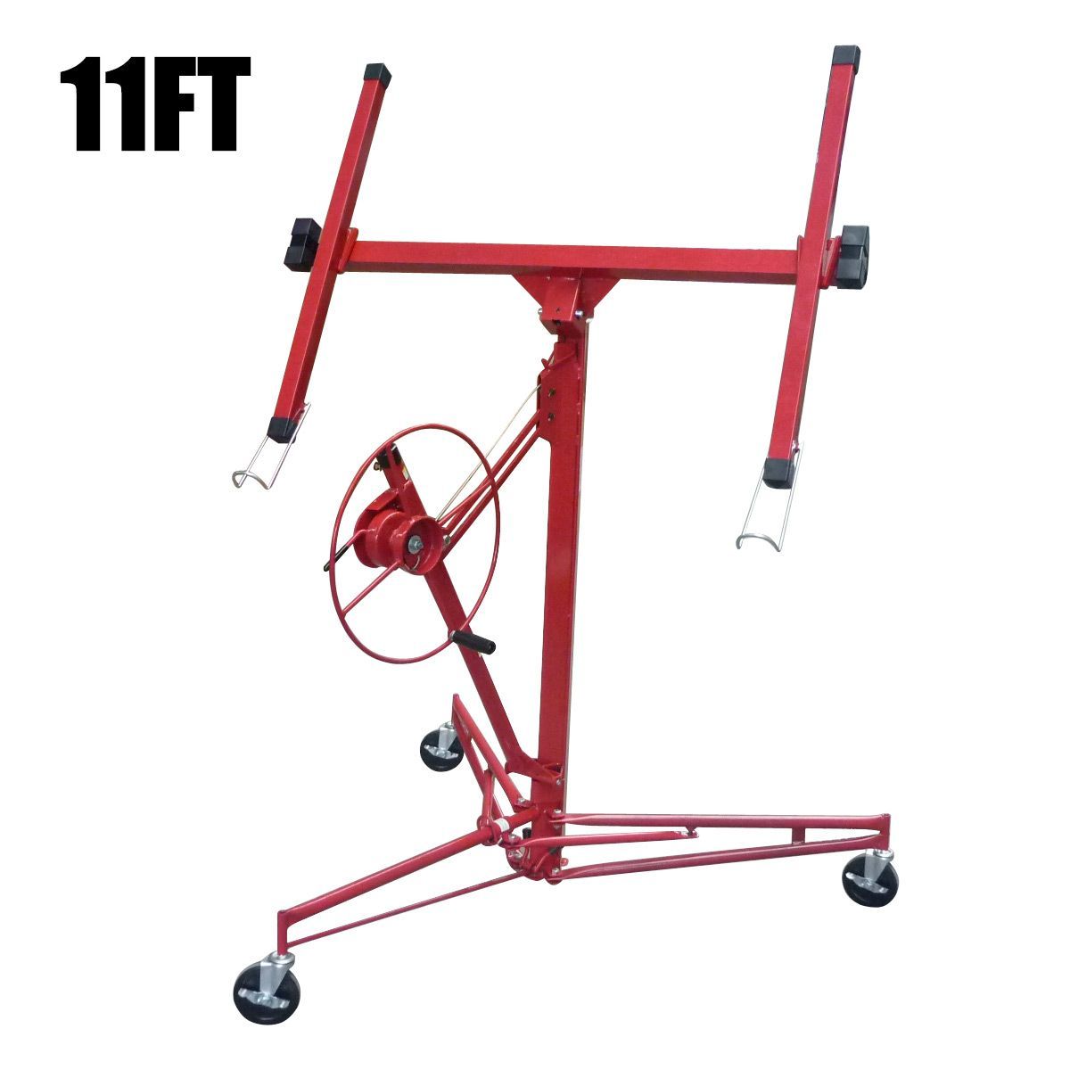 Drywall Gyprock Hoist 11ft Panel Lifter - Red