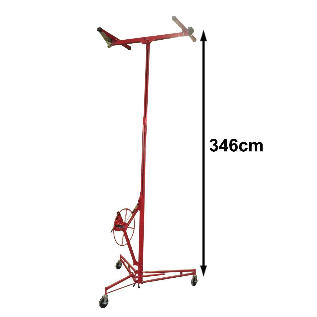 Drywall Gyprock Hoist 11ft Panel Lifter - Red | Crazy Sales