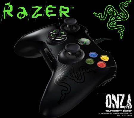 Razer Onza Professional Gaming Controller for Xbox 360, 2 Multi ...