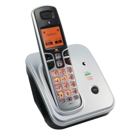 Telstra 9200 DECT Cordless Telephone with Telstra Supported Features ...