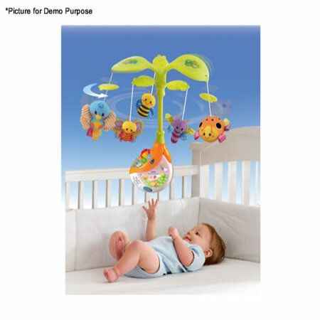 Vtech Baby - Sing & Soothe Light-Up Crib Mobile with Sound Sensor ...