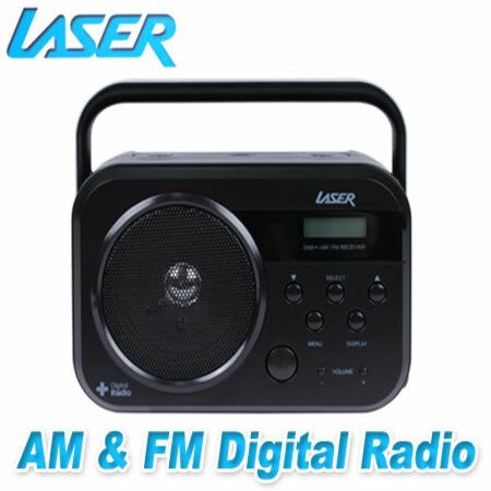 Laser Digital Radio DAB+ Portable DG200 with AM & FM
