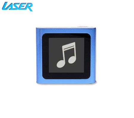 Laser Video MP3 Player M7 4GB 1.5" TFT LCD - Blue