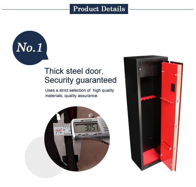 Heavy Duty Storage Gun / Rifle Locker Safe - 7 Rifle Capacity with ...