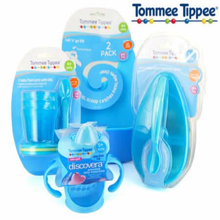 Tommee Tippee Baby Feeding Travel Kit - BPA Free - BLUE