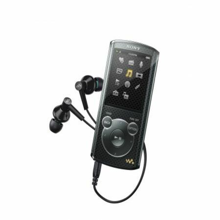 Sony MP4 Music Player - E Series 4GB With 2 Inch LCD Display - Black