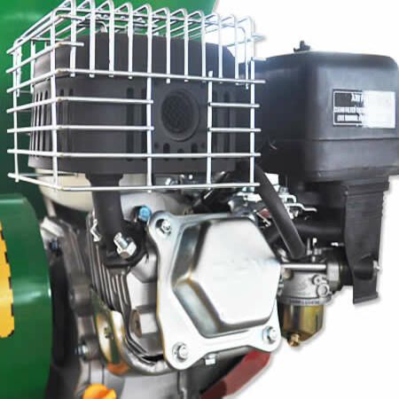 Dual Power Garden Shredder - 420CC Ducar 4-Stroke OHV Engine - Green ...