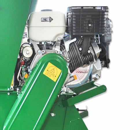 Dual Power Garden Shredder - 420CC Ducar 4-Stroke OHV Engine - Green ...