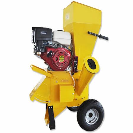 Garden Shredder - 208CC 7.0HP Ducar 4-Stroke OHV Engine - Yellow Image ...