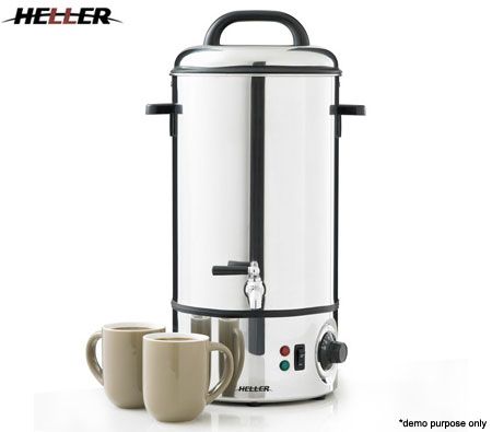 Heller 10 Litre Electric Stainless Steel Hot Water Urn