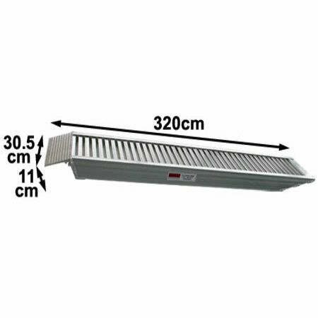 2x NEW Aluminium Loading Ramp Car 4wd Bobcat Excavator Truck Trailer ...