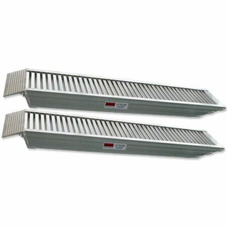 2x NEW Aluminium Loading Ramp Car 4wd Bobcat Excavator Truck Trailer ...