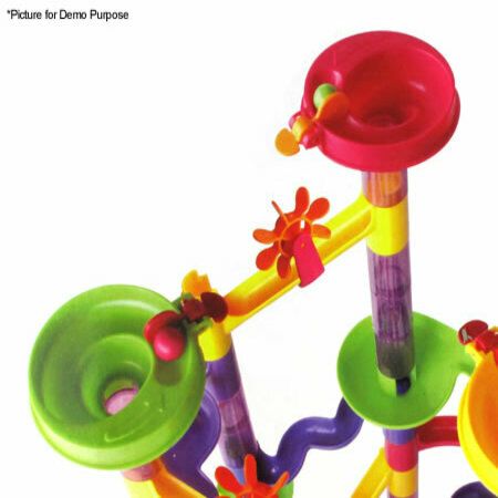 Super Marble Deluxe Race Game - Structural Construction 91 Pieces ...