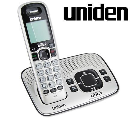 Uniden Premium DECT Cordless Phone System with Integrated Digital ...