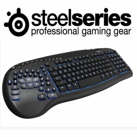 Steel Series Merc Stealth Illuminated Gaming Keyboard with Z Engine