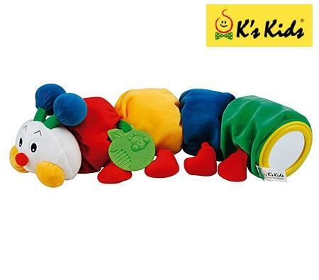 K's Kids Educational Fun Activity Toy Inchworm Plush