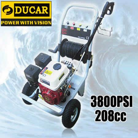 Pressure Washer 7.0HP 3800PSI 208CC - Trolley Design with 20 Meter Hose ...