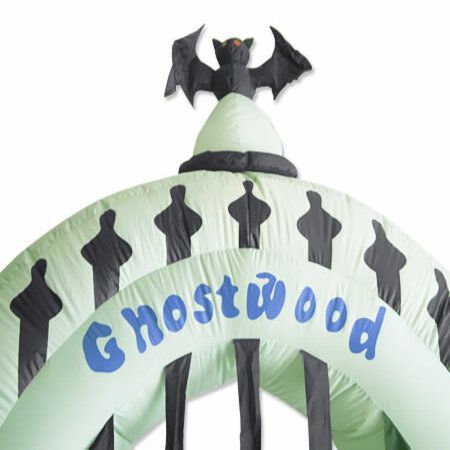 Inflatable Halloween Ghostwood Arch Gate with Inner Light - For Indoors ...
