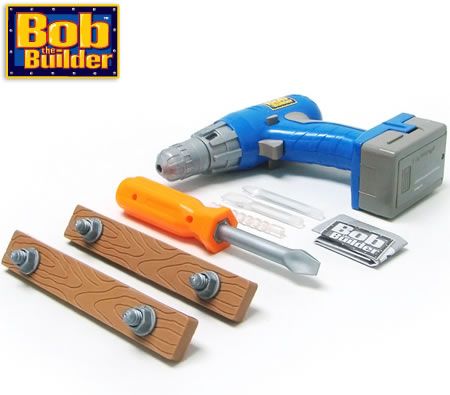 Bob the Builder Drill Power Tool Set